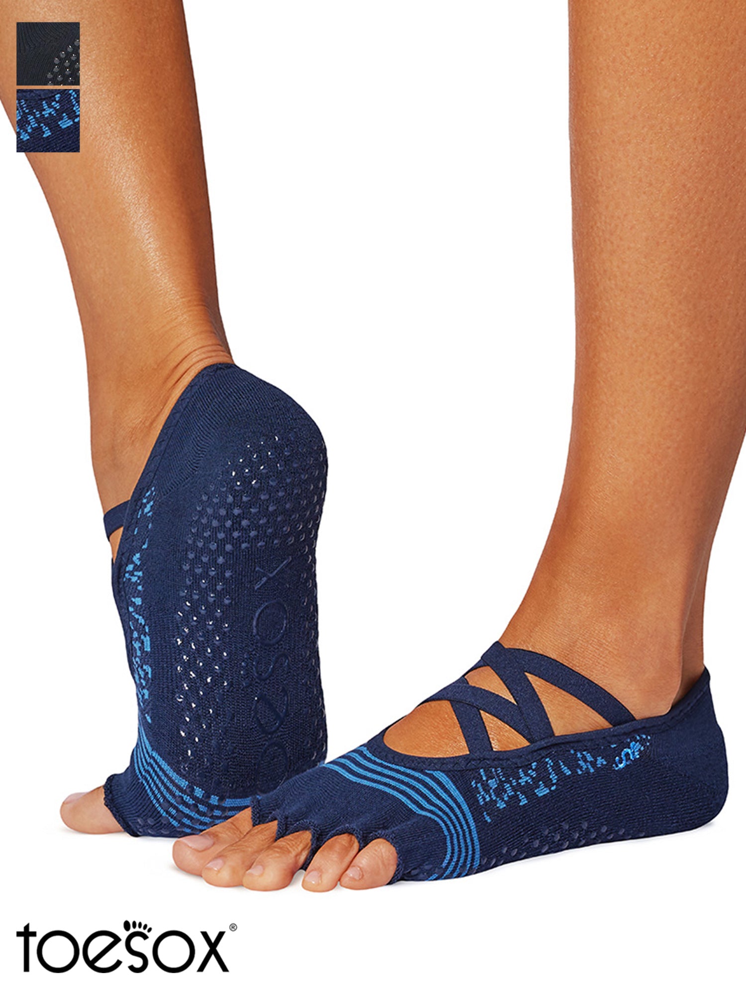 [ToeSox] Elle Tec エル テック（Half-Toe／つま先なし） テック グリップ ソックス／ ヨガ ピラティス 滑り止め付 – Toesox トゥソックス 日本公式ストア
