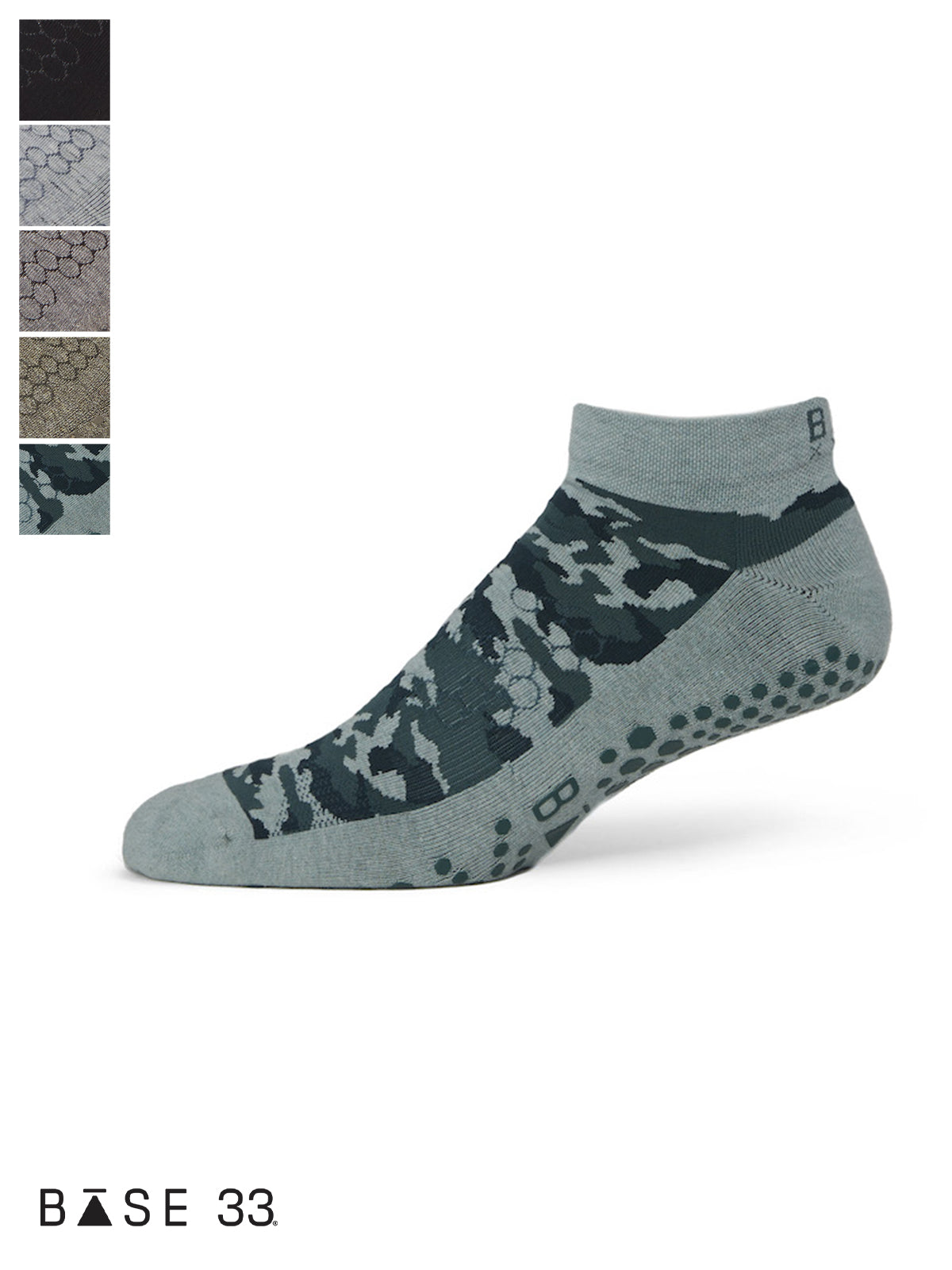 [BASE33] メンズ グリップ ソックス LOW RISE ローライズ／ トレーニング ジム フィットネス 滑り止め付 靴下 YO – Toesox トゥソックス 日本公式サイト