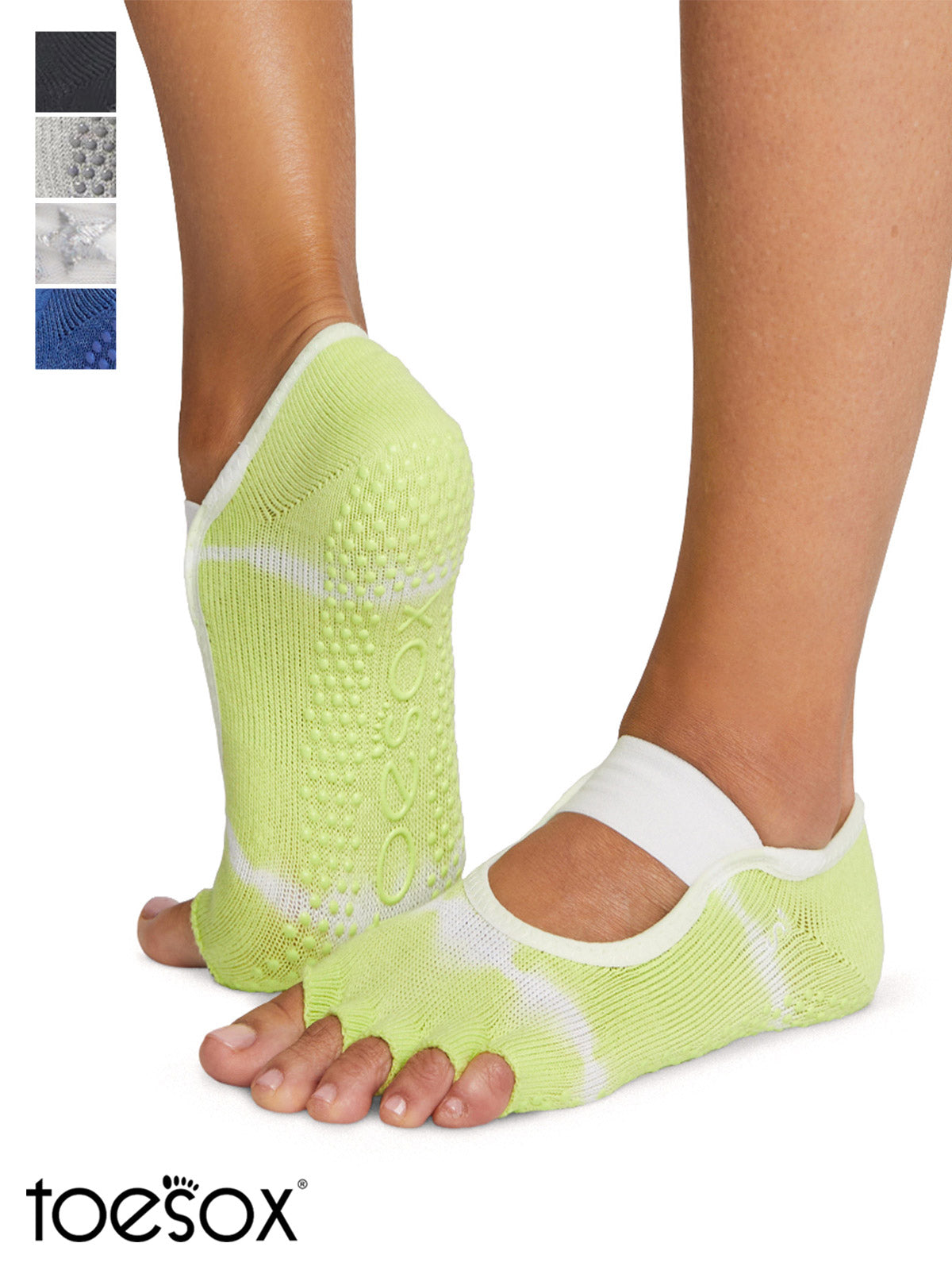 [ToeSox] Mia ミア（Half-Toe／つま先なし） グリップ ソックス ／ ヨガ ピラティス 滑り止め付 靴下 – Toesox ...
