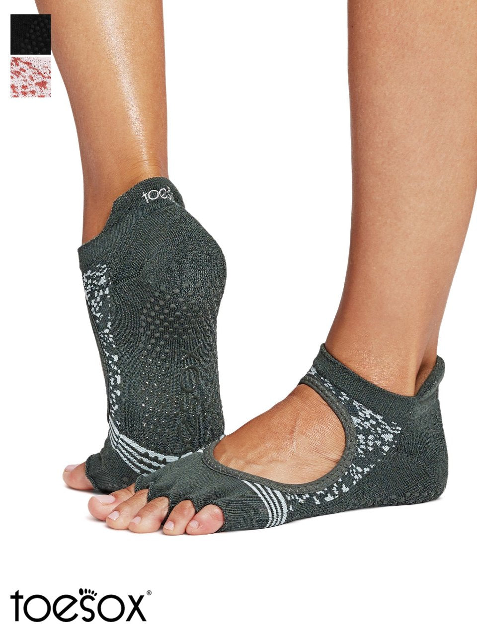 [ToeSox] Bellarina Tec ベラリナ テック（Half-Toe／つま先なし） テック グリップ ソックス／ ヨガ ピラティ ...
