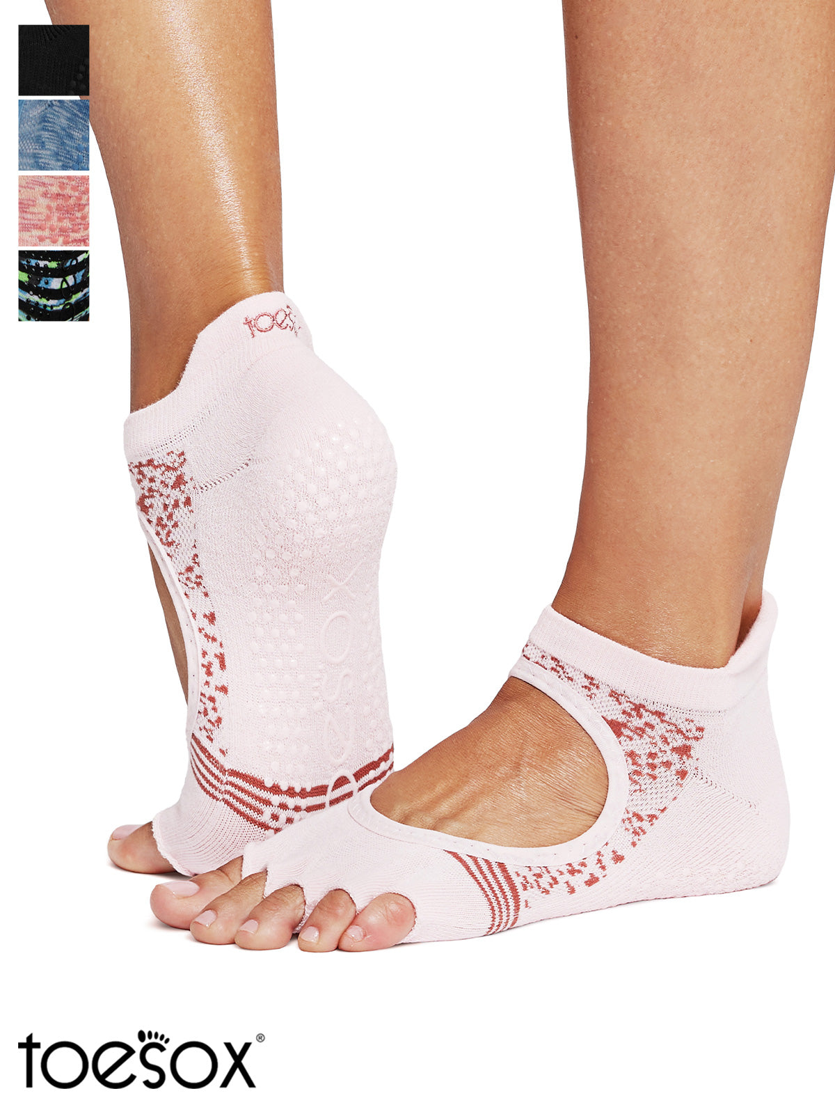 [ToeSox] Bellarina Tec ベラリナ テック（Half-Toe／つま先なし） テック グリップ ソックス／ ヨガ ピラティ ...